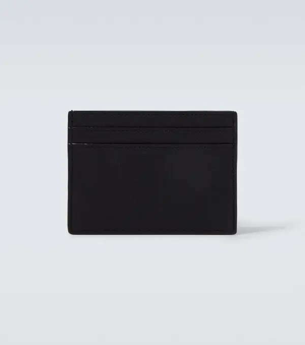 Saint Laurent Tiny Cassandre Leather Card Holder