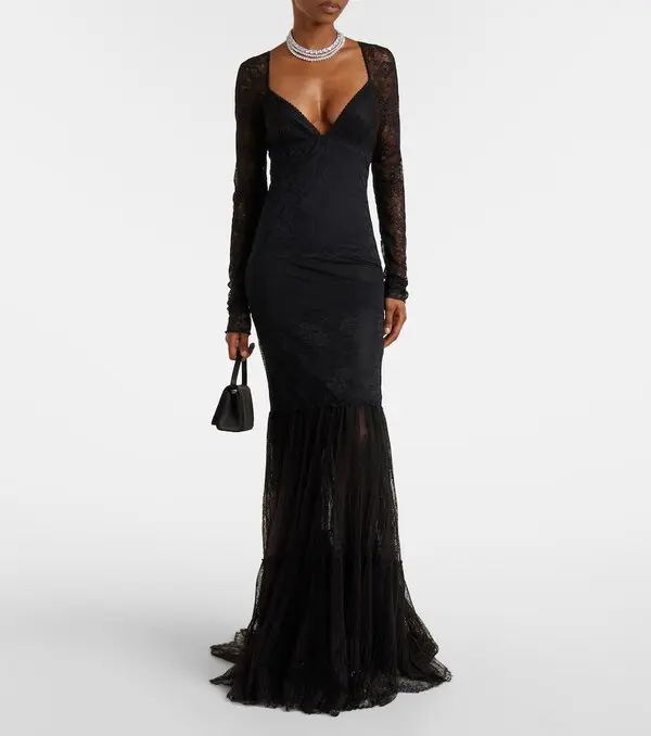 Blumarine Lace Gown