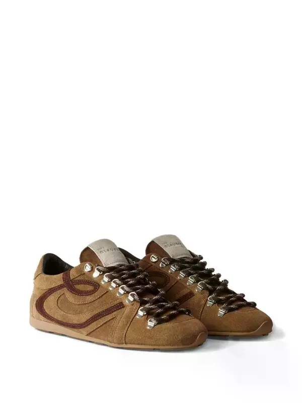 Claudie Pierlot Swing Lace-up Sneakers - Brown