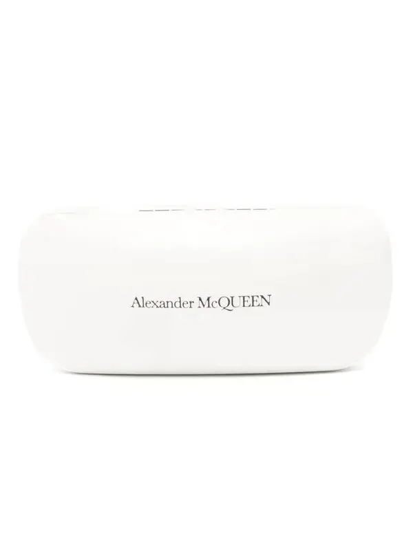 Alexander McQueen Frameless Studded Tinted Sunglasses