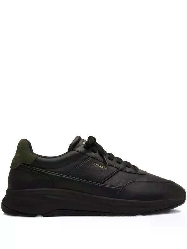 Axel Arigato Genesis Neo Runner Leather Sneakers - Black