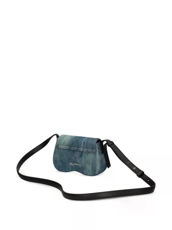 Karl Lagerfeld Tie-dye Denim Crossbody Bag