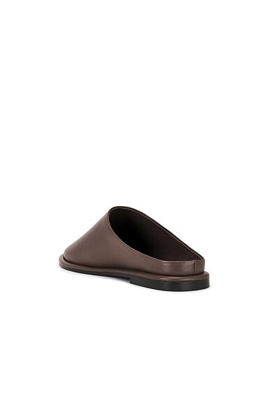 A.emery Spencer Flat Mule - Walnut