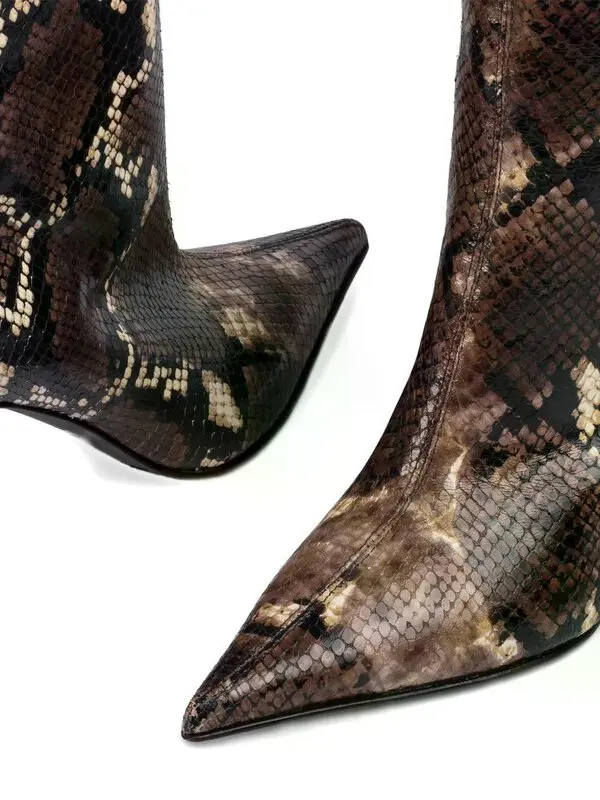 LE SILLA 100mm Bella Boots - Brown