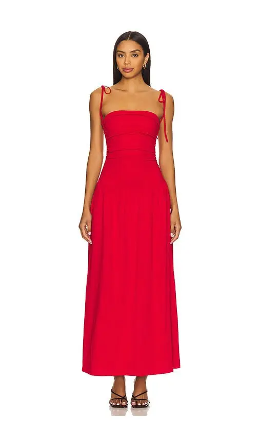 ALL THE WAYS Orelia Maxi Dress - Red