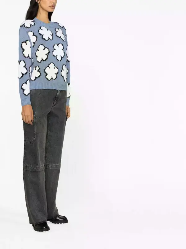 Kenzo Boke Flower Intarsia-knit Jumper