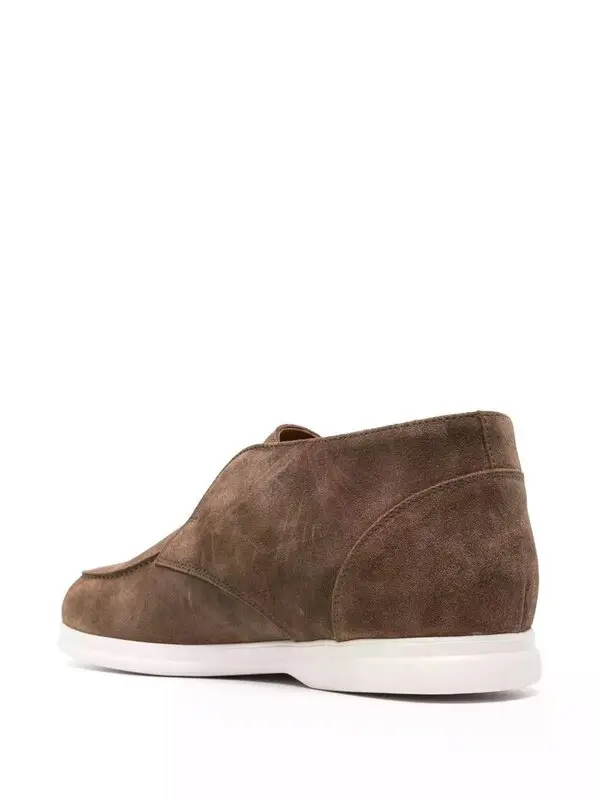 DOUCAL'S Suede Chukka Loafers - Brown