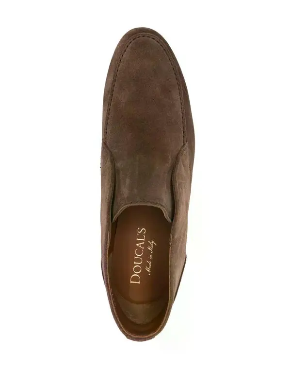 DOUCAL'S Suede Chukka Loafers - Brown