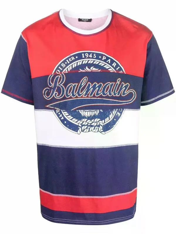 Balmain Logo Print T-shirt