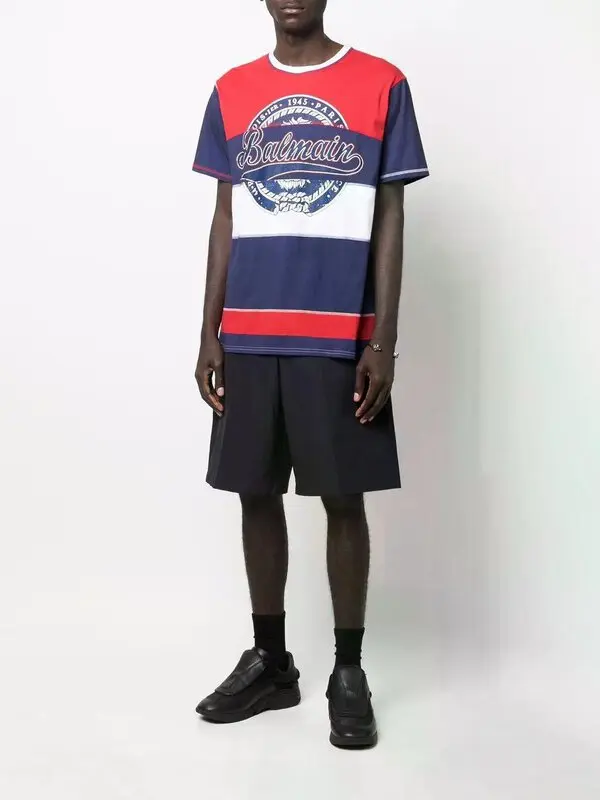 Balmain Logo Print T-shirt