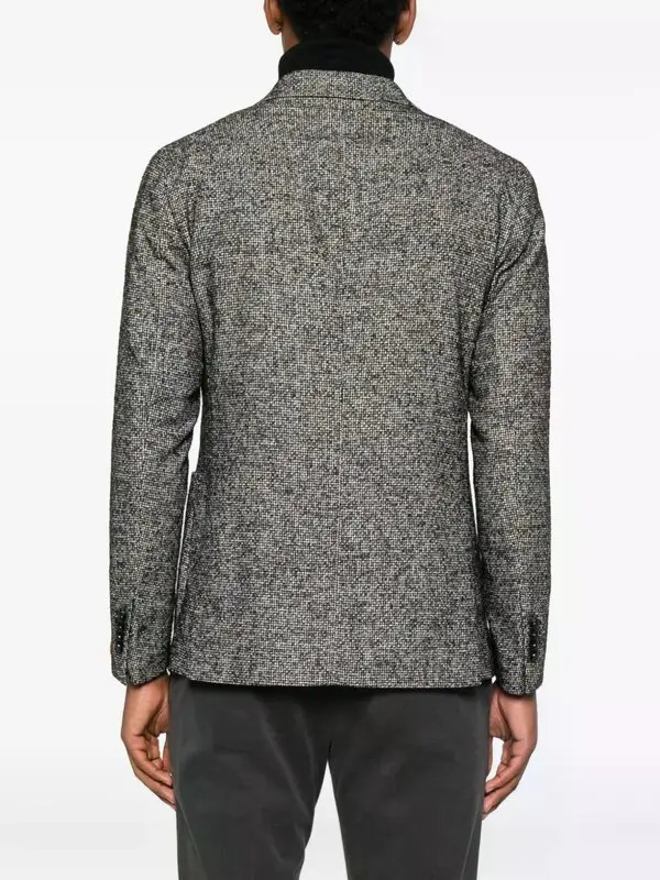 Tagliatore Double-breasted Textured Blazer