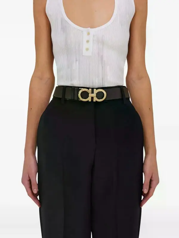 FERRAGAMO Gancini Reversible Belt