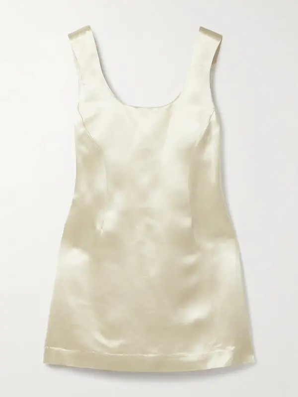 KALLMEYER Eloise Satin Mini Dress