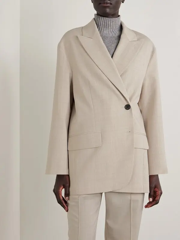 Tibi Liam Double-breasted Blazer