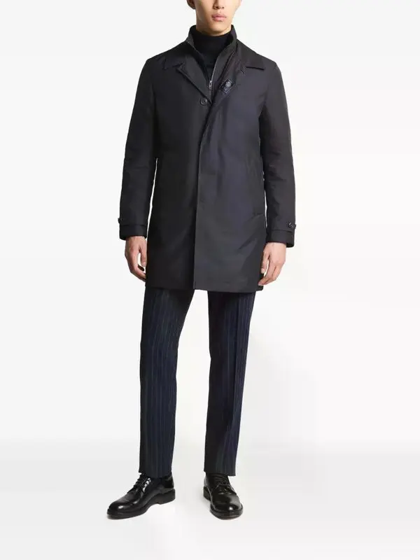 FAY Collared Zip-up Coat