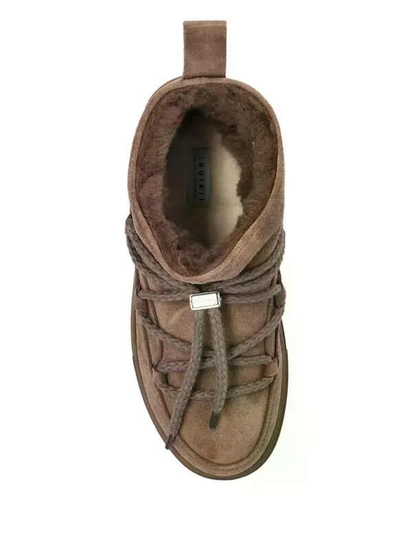 Inuikii Suede Lace-up Boots