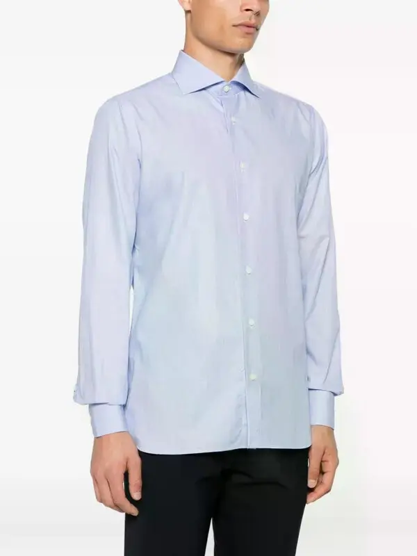 TRUZZI Striped Cotton Shirt