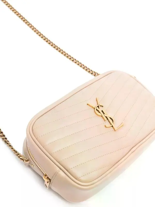 Saint Laurent Mini Lou Quilted Crossbody Bag