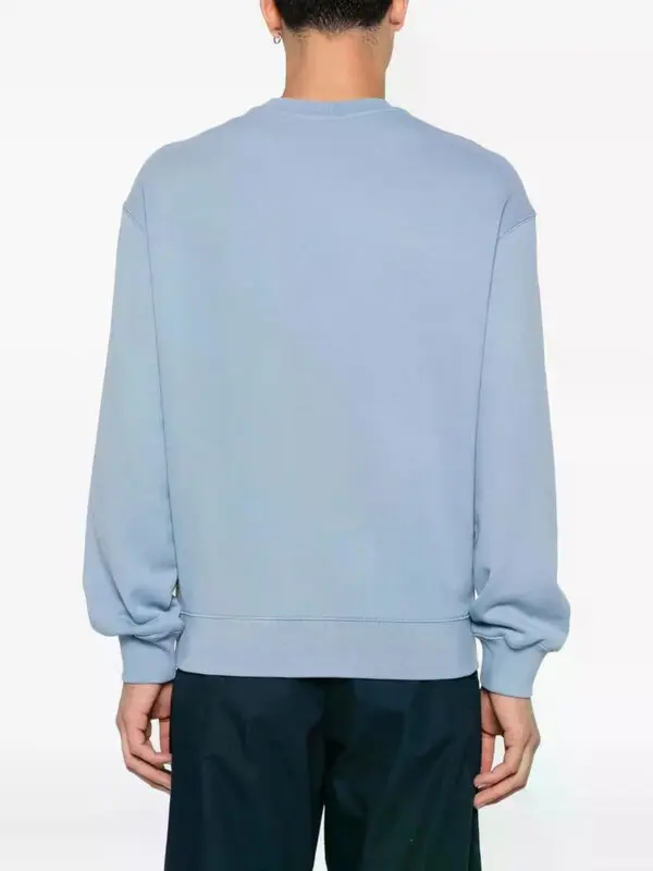 Maison Kitsuné Fox-embroidered Cotton Sweatshirt