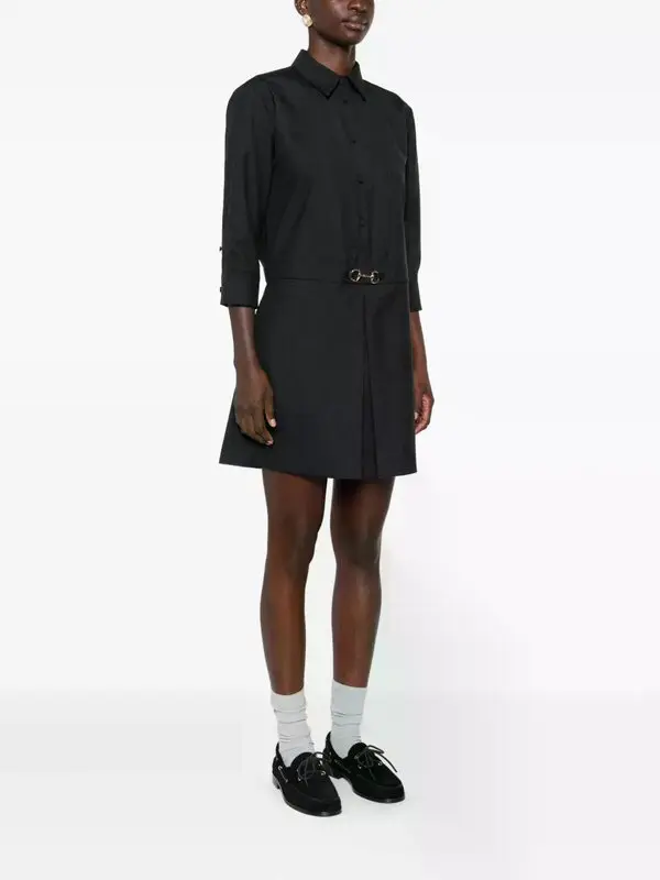 Gucci Button-fastening Mini Shirt Dress