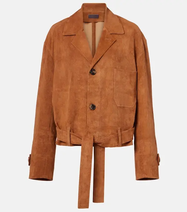 Stouls Alfi Suede Jacket - Brown