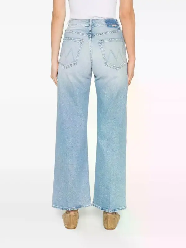 MOTHER The Lil Lasso Sneak Jeans In Light Wash