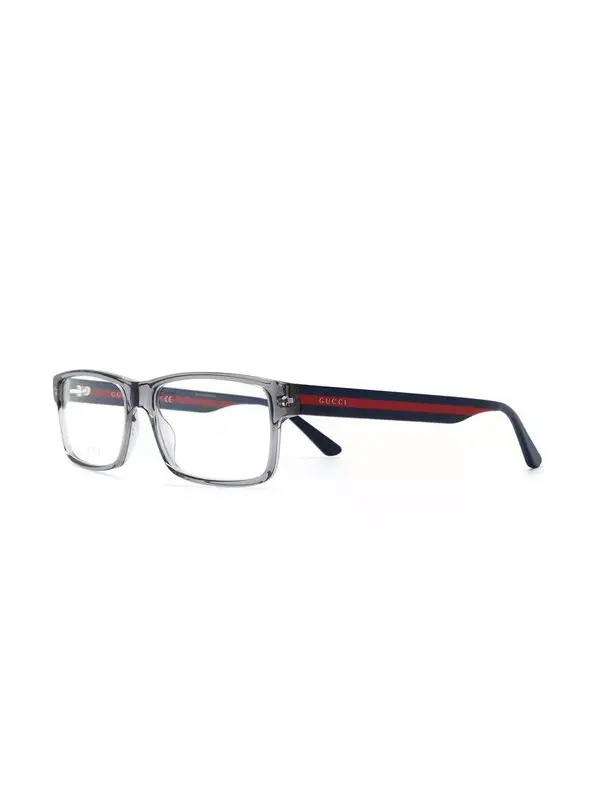 Gucci Rectangular-frame Glasses