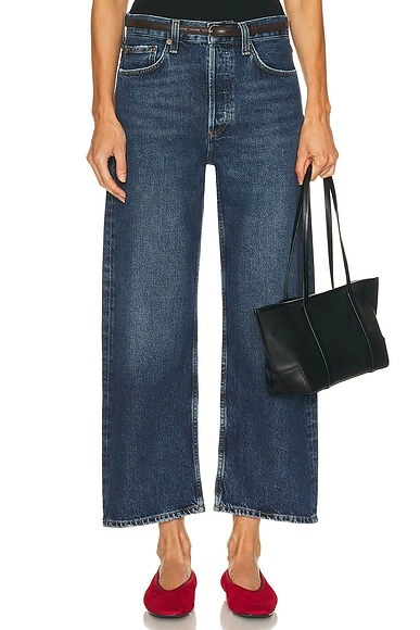 AGOLDE Arc Wide Leg Jeans - Shortwave