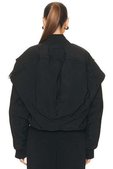 JEAN PAUL GAULTIER Hidden Hood Bomber Jacket