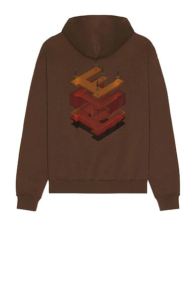 ETAI LA Mechanical E Hoodie - Brown