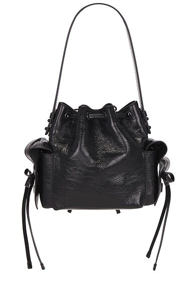 Acne Studios Multipocket Mini Bucket Lux Bag - Black