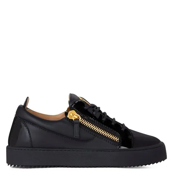 GIUSEPPE ZANOTTI Gail Lace Up Sneakers - Black