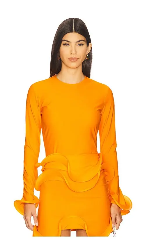 SID NEIGUM X Revolve Wave Tube Top - Orange