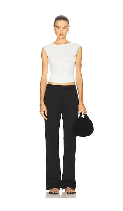 ST. AGNI Organic Cotton Ballerina Top