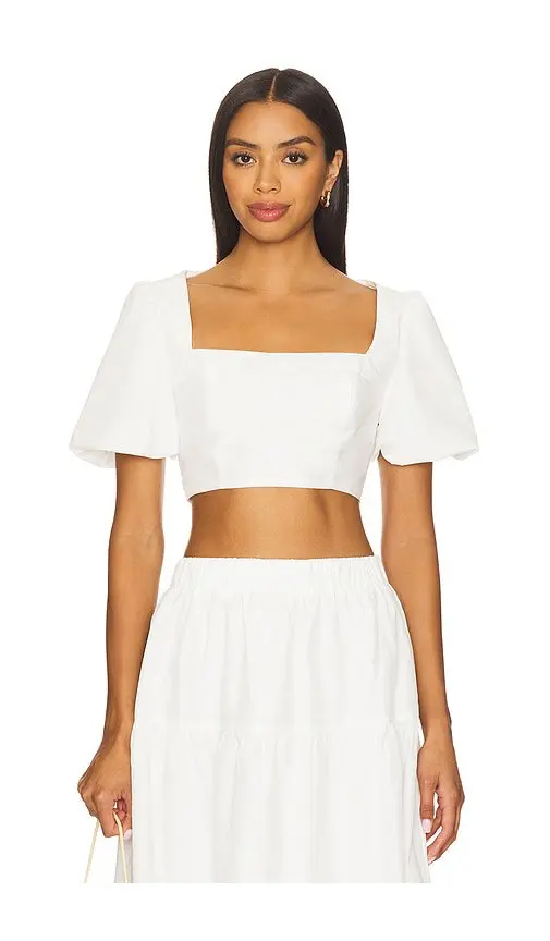 MORE TO COME Braline Top In . Also - White