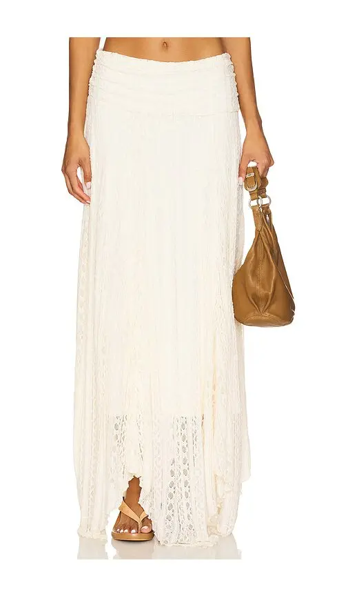 MORE TO COME Karina Maxi Skirt - Ivory