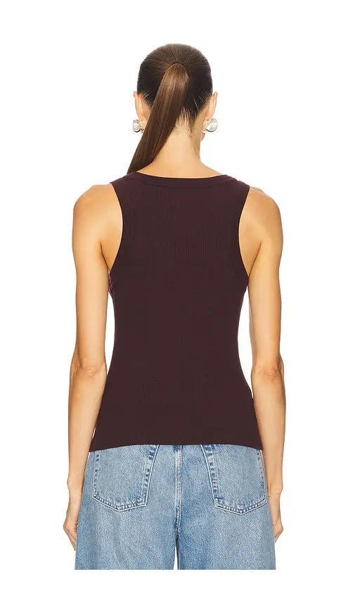 Citizens Of Humanity Isabel Rib Tank - Brown