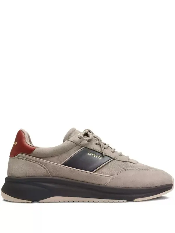 Axel Arigato Genesis Neo Runner Suede-leather Sneakers - Neutrals