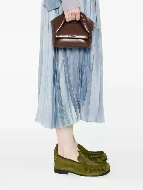 JW Anderson Knotted Leather Top Handle Bag