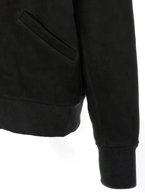 GIORGIO BRATO Hooded Leather Jacket
