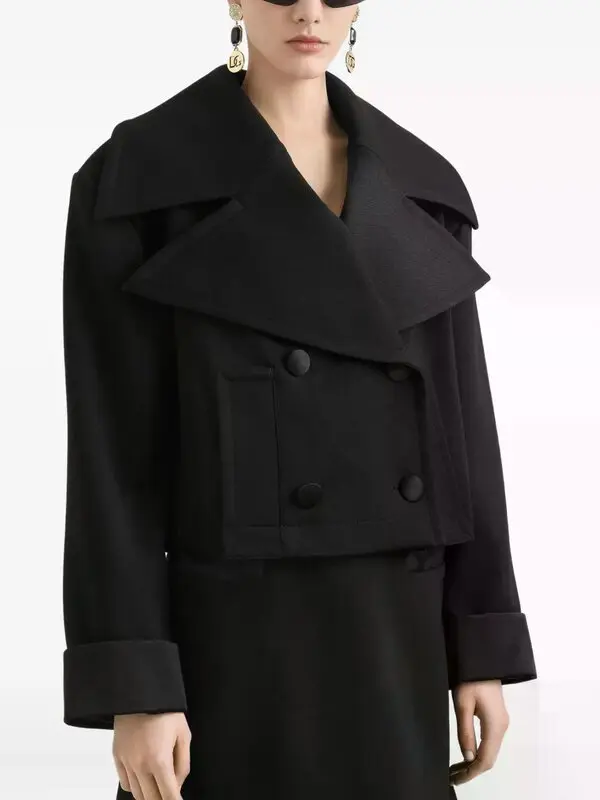 Dolce & Gabbana Cropped Double-breasted Jacket