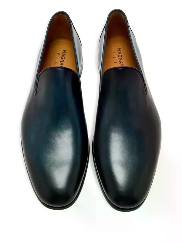 Magnanni Diaz Leather Slip-on Loafers
