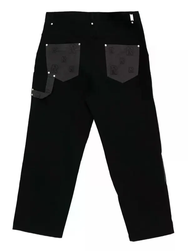 REPRESENT Embossed-logo Utility Trousers