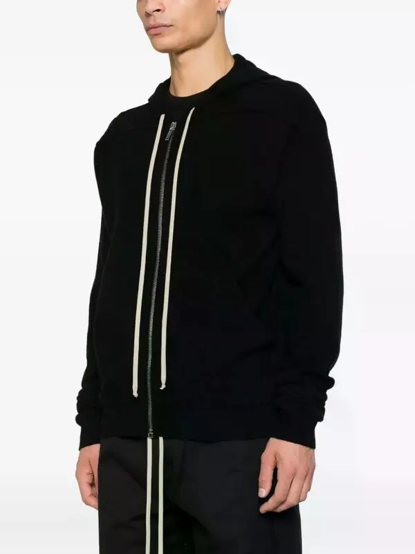 Rick Owens Zip-up Hooded Jacket