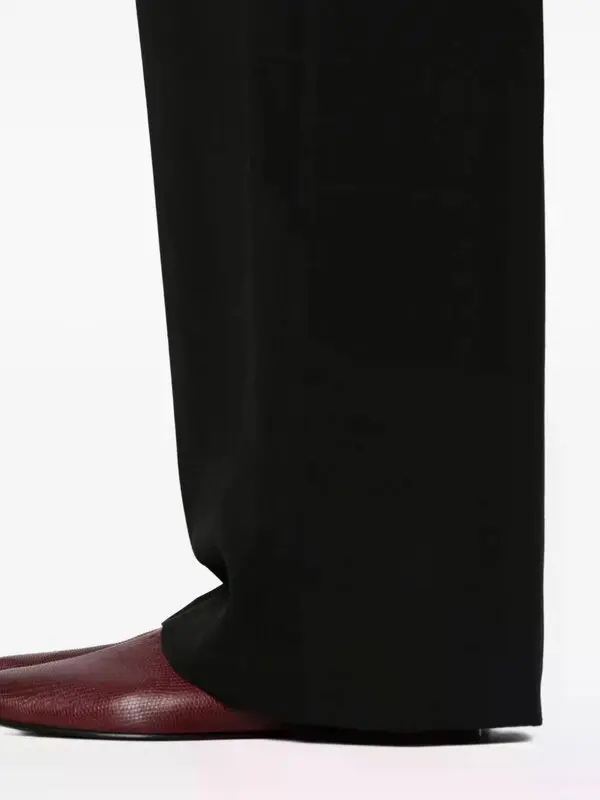 FORTE_FORTE Pleated Straight-leg Trousers