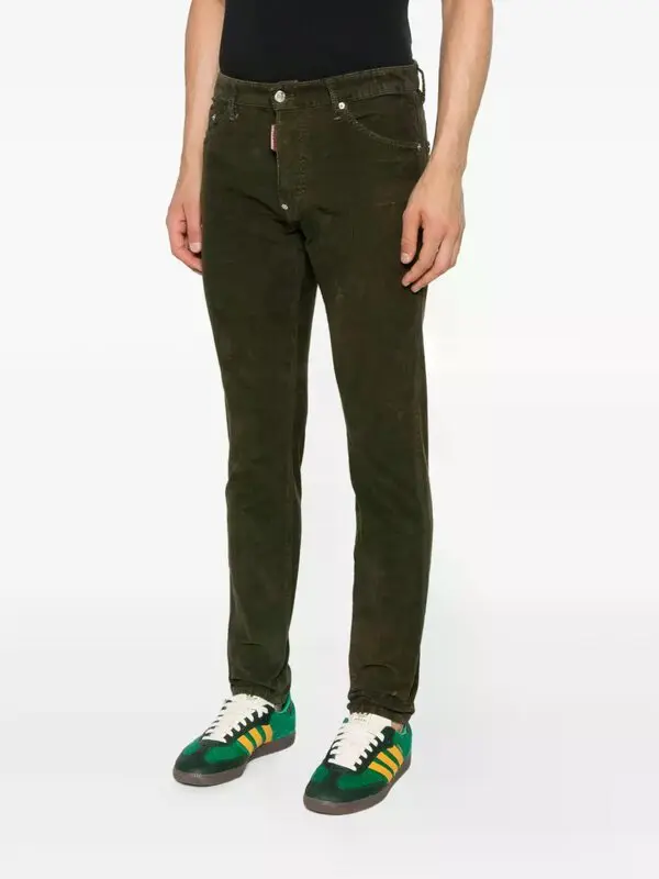Dsquared2 Corduroy Slim-fit Jeans - Green
