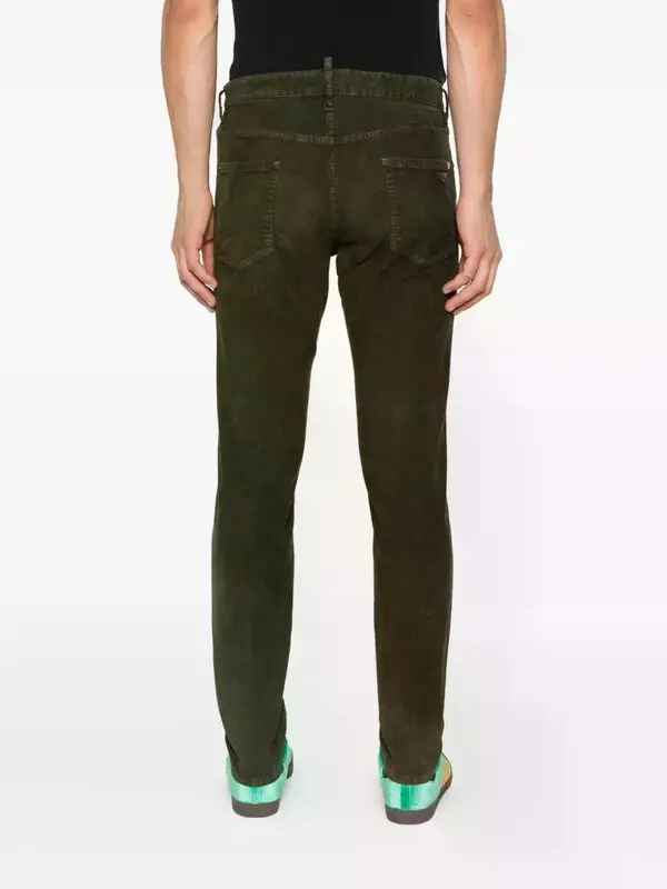 Dsquared2 Corduroy Slim-fit Jeans - Green
