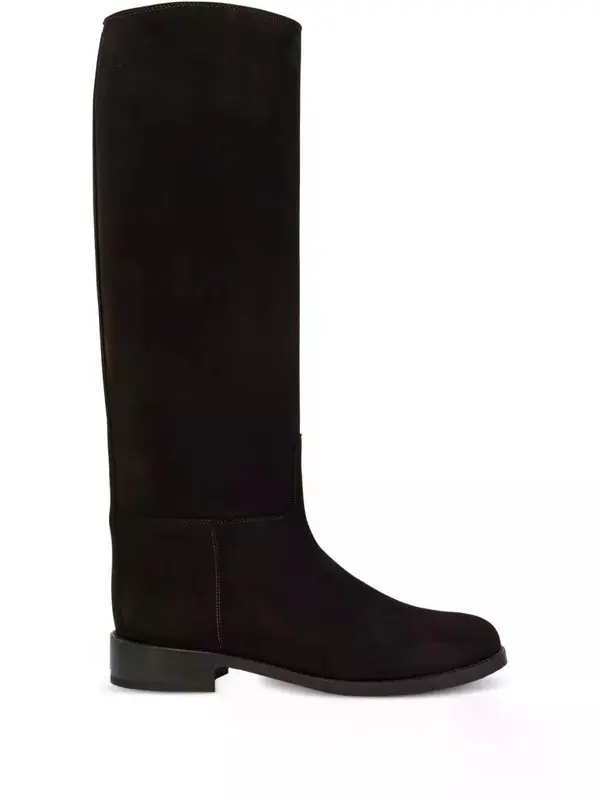 MARETTO Suede Knee-high Boots