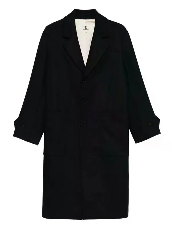 Barena Venezia Patch-pocket Wool Coat - Blue