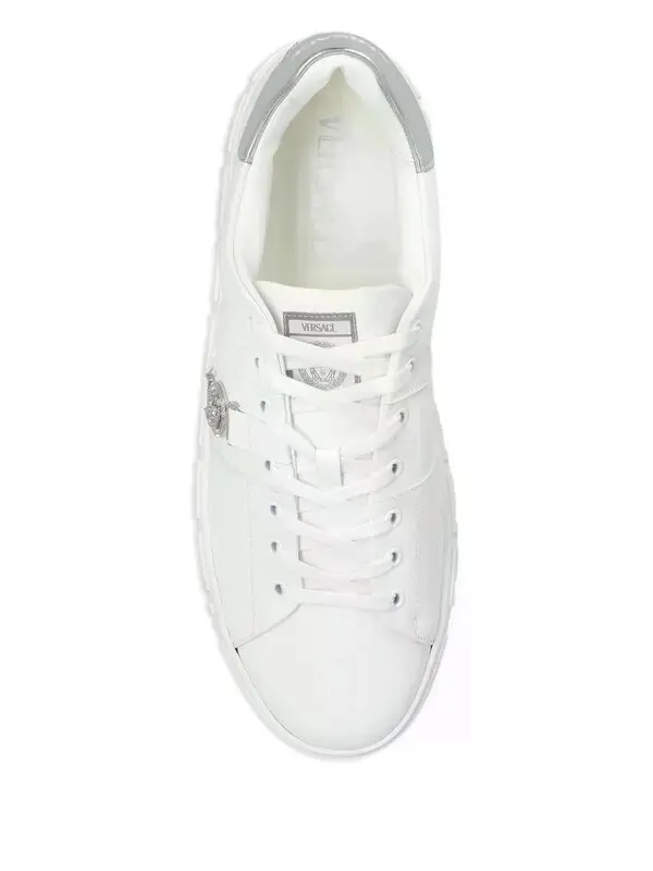 Versace Greca Leather Sneakers